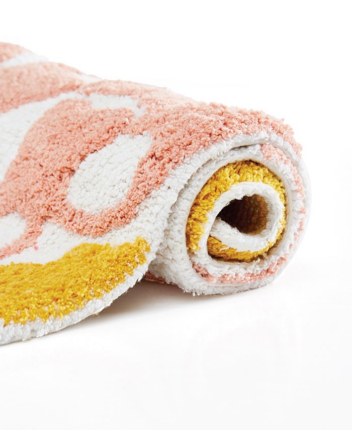 Jessica Simpson Lorena Cotton Bath Rug, 20" x 32" - Macy's