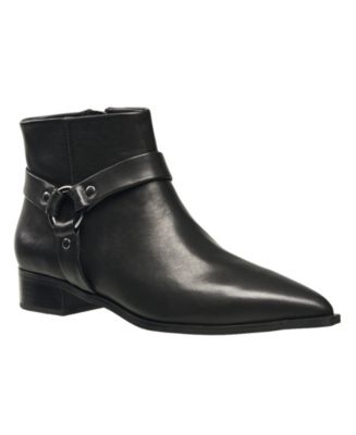 French Connection Women's Lilly Leather Ankle Boot - Macy's