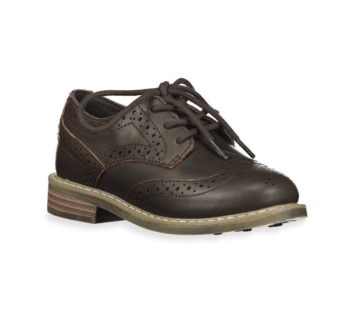 Click here for Hope & Henry Big Boys Leather Wingtip Oxford - Bro... prices
