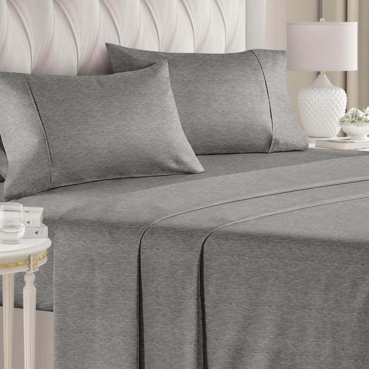 Click here for 4 Piece Deep Pocket Microfiber (Muted  Vibrant  He... prices
