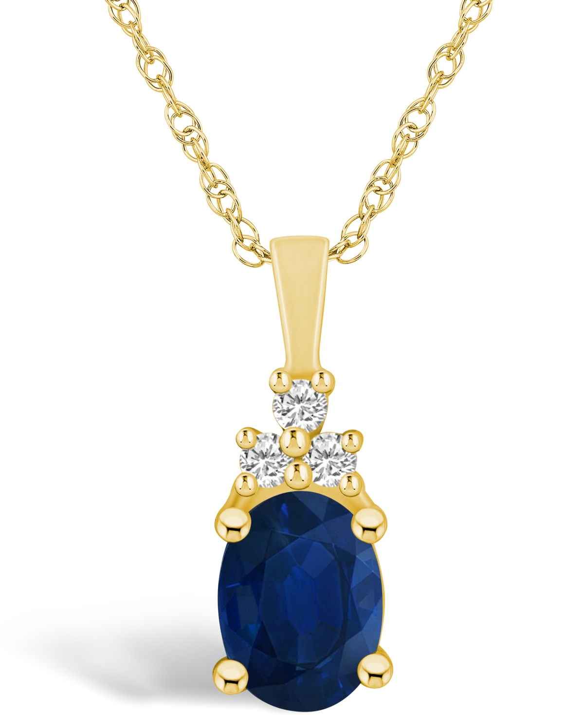 Click here for Macys Sapphire (1-1/2 Ct. t.w.) and Diamond (1/10... prices