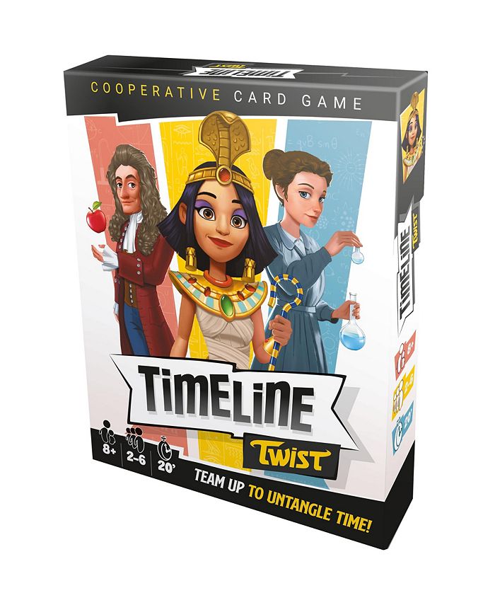 Asmodee North America, Inc. Zygomatic Timeline Twist Card Game - Macy's