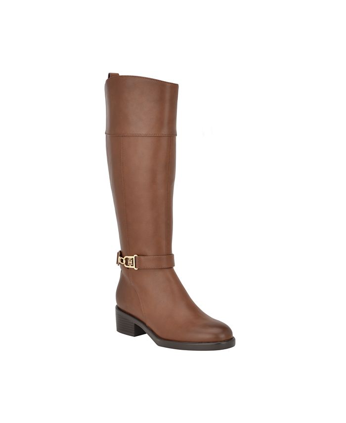 Tommy Hilfiger Women's Ionni Casual Riding Boots - Macy's