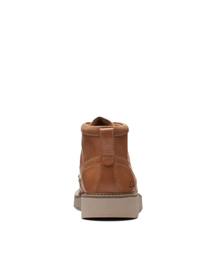 Clarks Men's Collection Barnes Lace Ankle Boots - Macy's