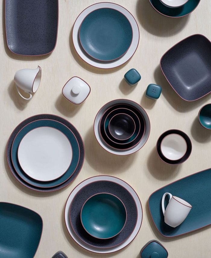Nambé Taos 16 Piece Dinnerware Set, Service for 4 - Macy's