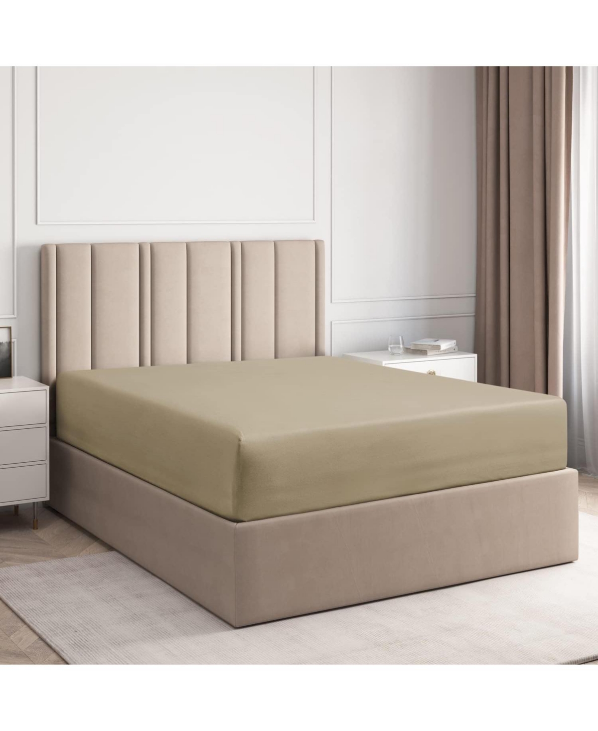 Click here for Deep Pocket 14 - 16 Inch Microfiber Fitted Sheet -... prices