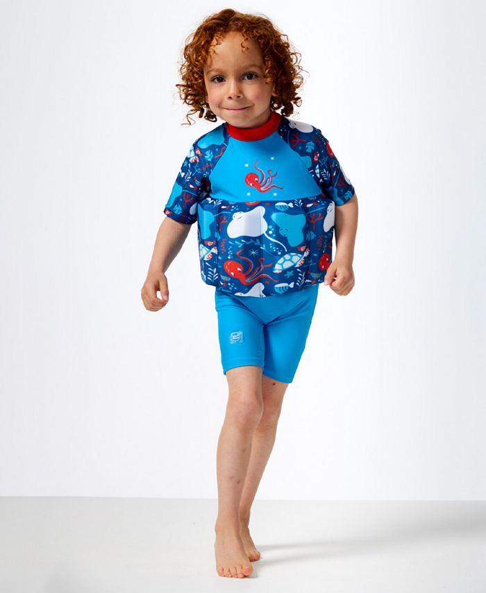 Splash About Toddler Boys Sea Printed Sleeved Floatsuit - Macy's