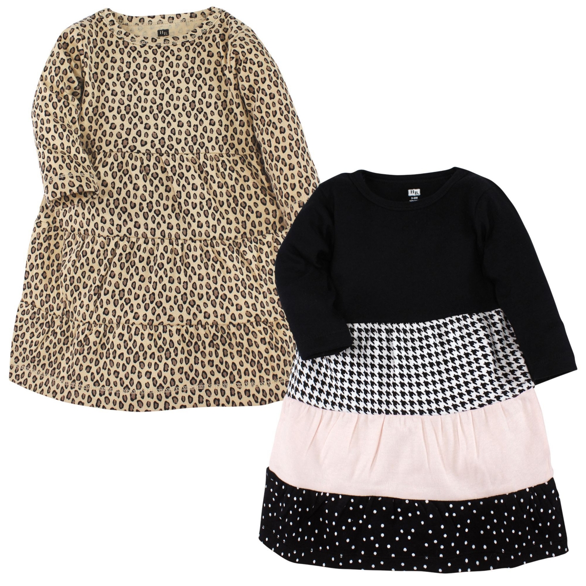 Click here for Hudson Baby Big Girls Hudson 2Pk Long Sleeve Dress... prices