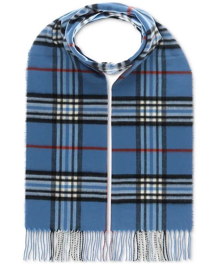 FRAAS Women's Classic Plaid Cashmink® Scarf - Macy's