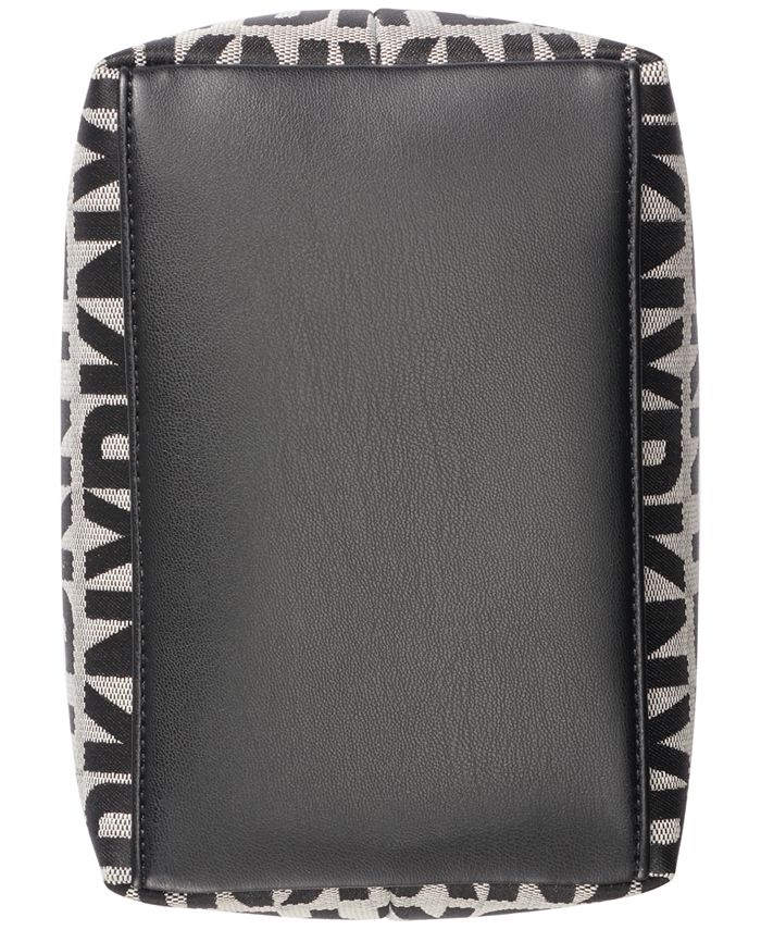 DKNY Shane Small Drawstring Signature Logo Bucket Bag - Macy's