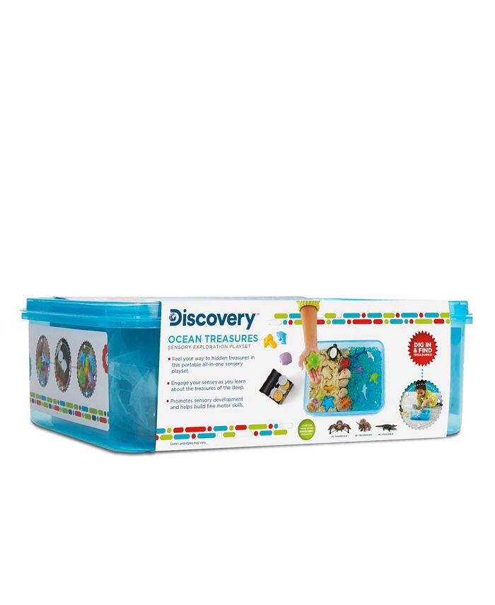 Discovery Kids Ocean Treasures Sensory Exploration 38 Pieces Play Set ...