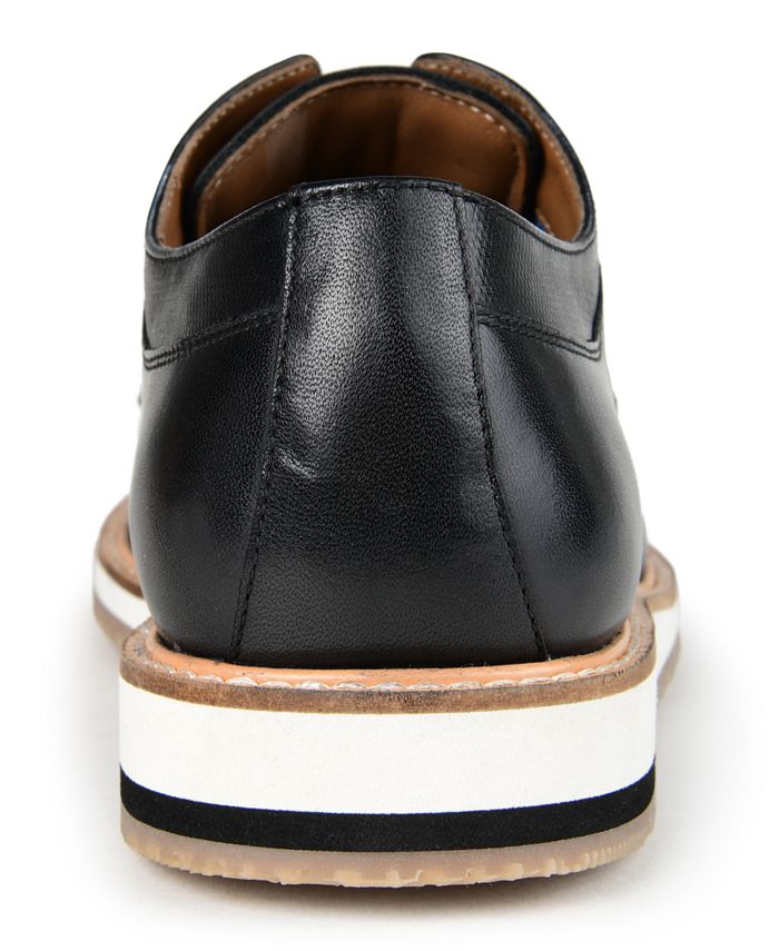 Thomas & Vine Men's Glover Wide Width Tru Comfort Foam Lace-Up Round ...