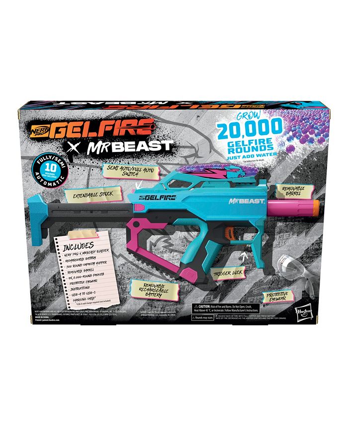 Nerf Pro Gelfire Mr Beast - Macy's