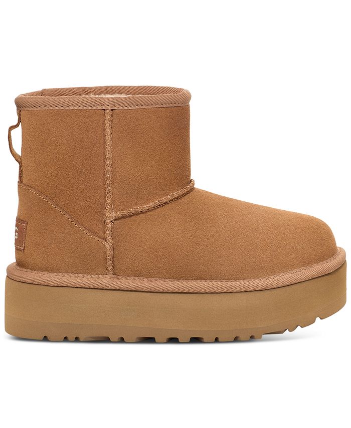 UGG® Kids Classic Mini Platform Booties - Macy's
