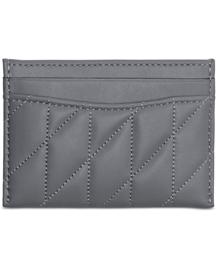 COACH Essential Quilted Pillow Leather Card Case - Macy's