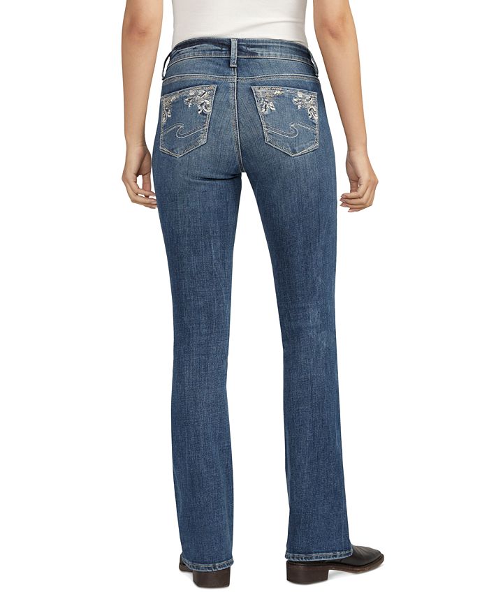Silver Jeans Co. Women's Elyse Mid-Rise Bootcut Jeans - Macy's