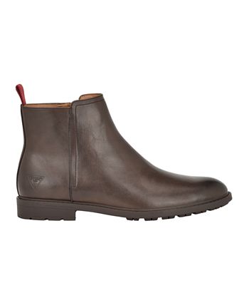 GUESS Men's Dawlin Classic Low Shaft Casual Boots - Macy's