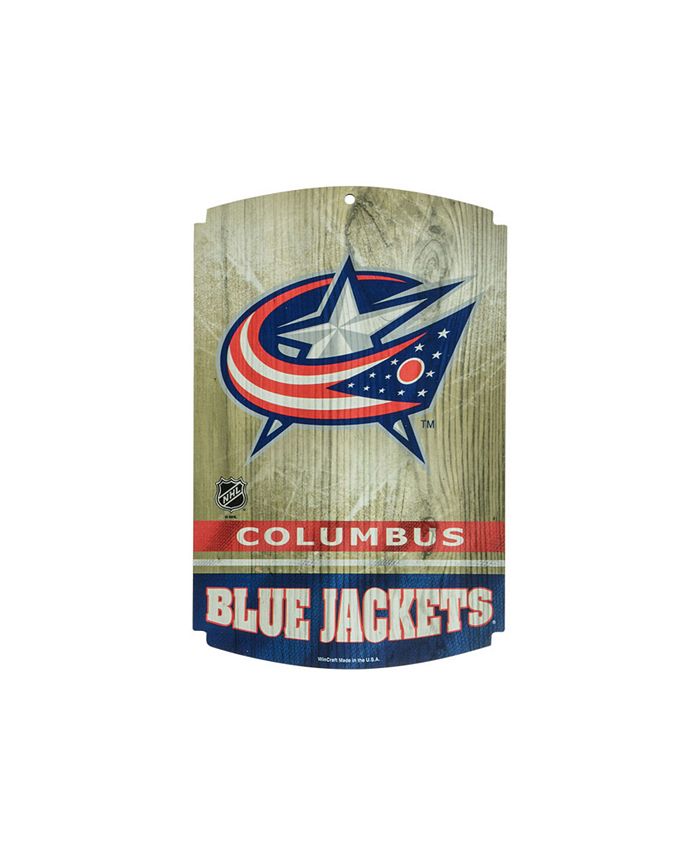 Wincraft Columbus Blue Jackets Wood Sign - Macy's