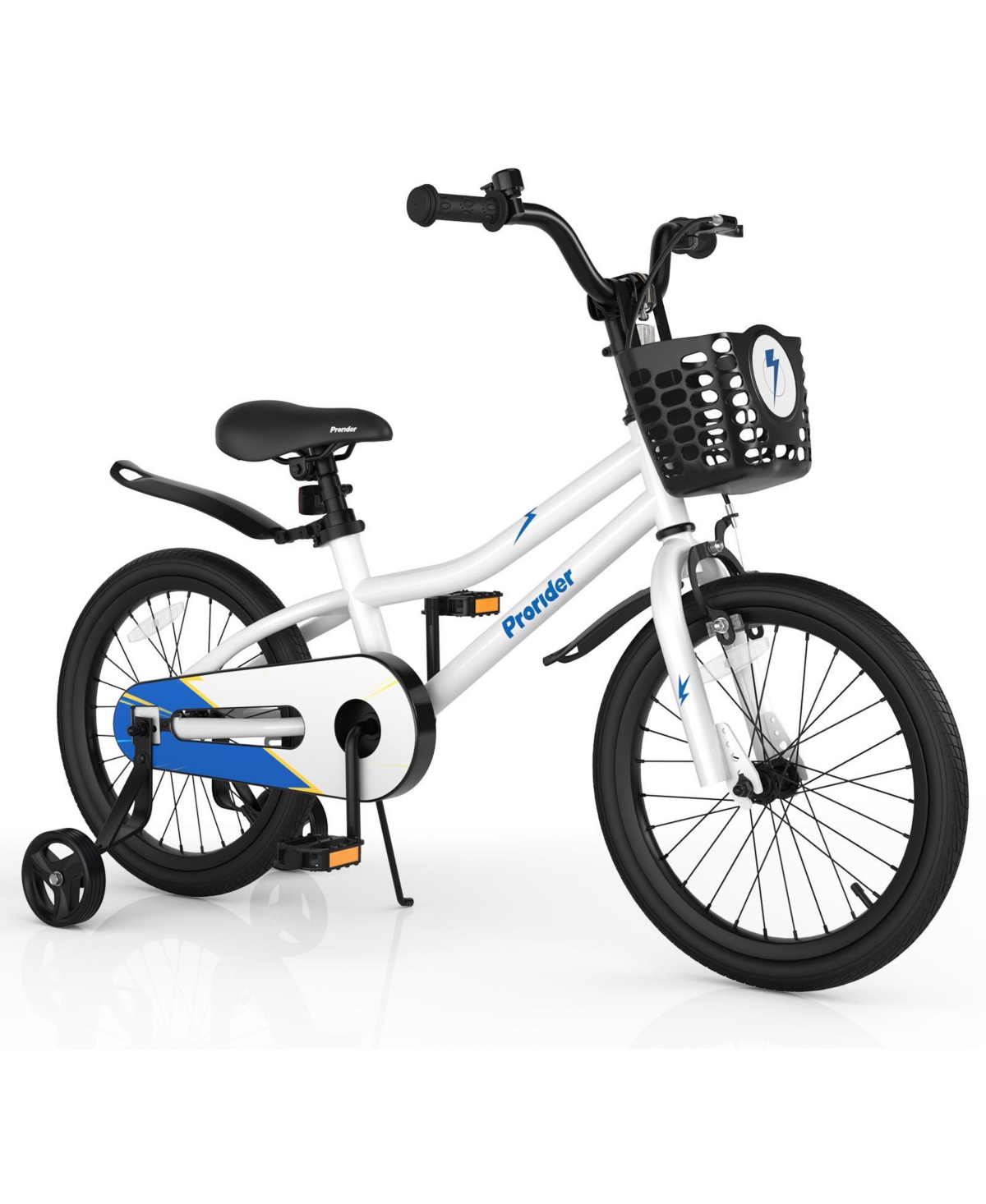 Click here for 18 Kids Bike with Removable Training Wheels & Bask... prices