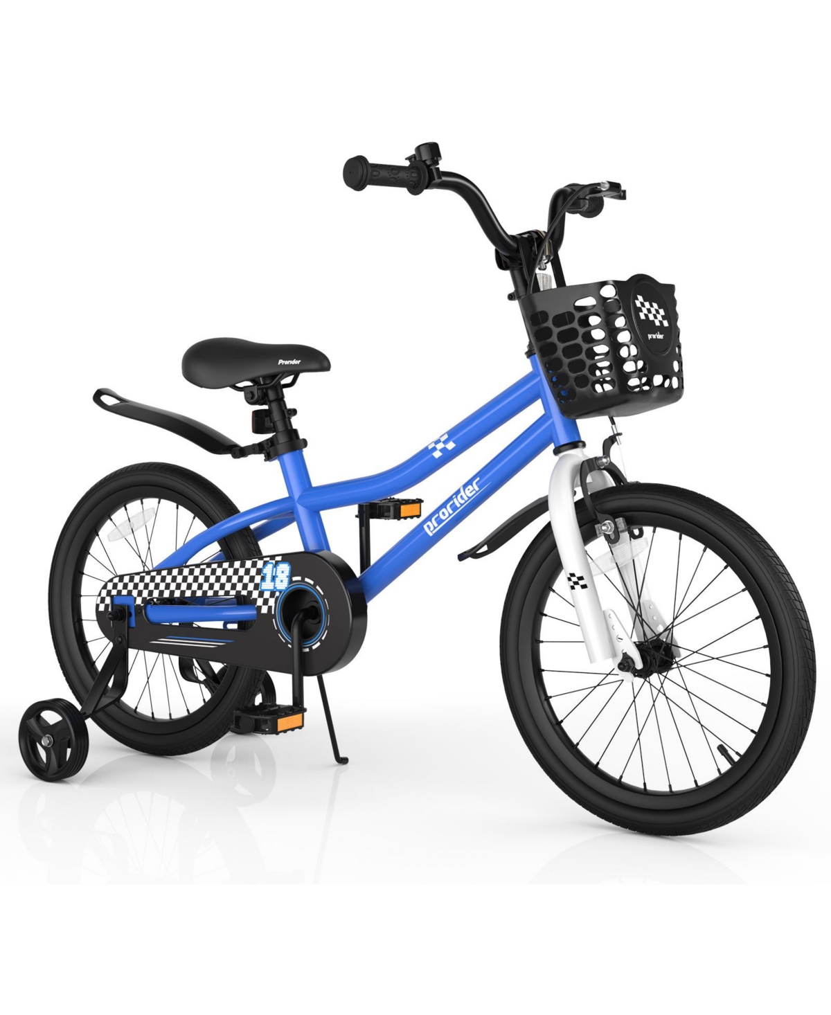 Click here for 18 Kids Bike with Removable Training Wheels & Bask... prices