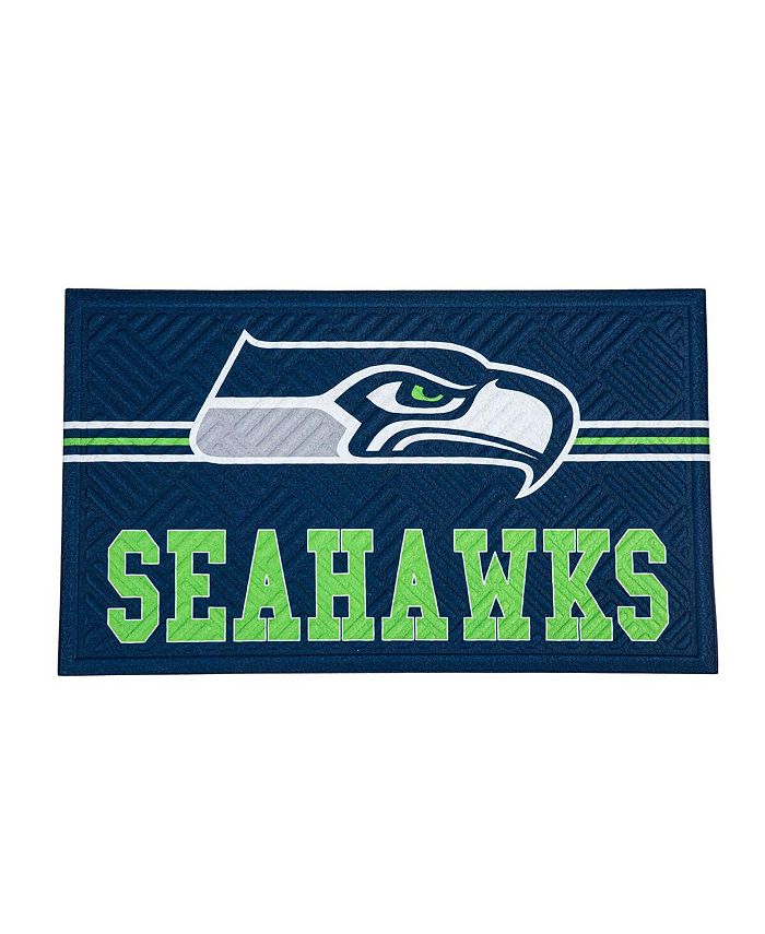 Evergreen Enterprises Seattle Seahawks Embossed Door Mat - Macy's