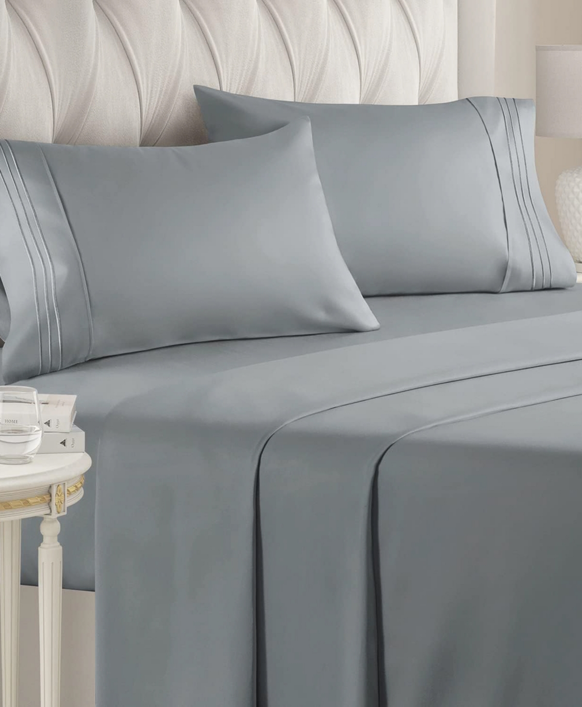 Click here for 4 Piece Deep Pocket Microfiber (Muted  Vibrant  He... prices