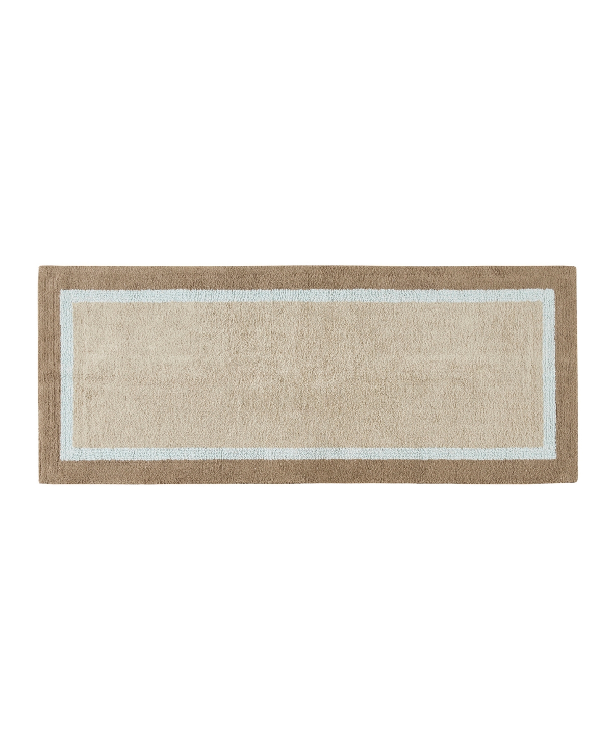 Click here for Madison Park Amherst Bath Rug  24 x 60 - Blue prices