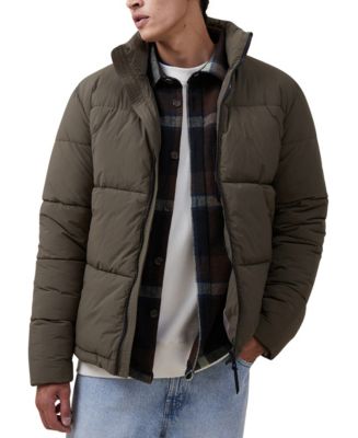 COTTON ON Men's Mother Puffer Jacket - Macy's