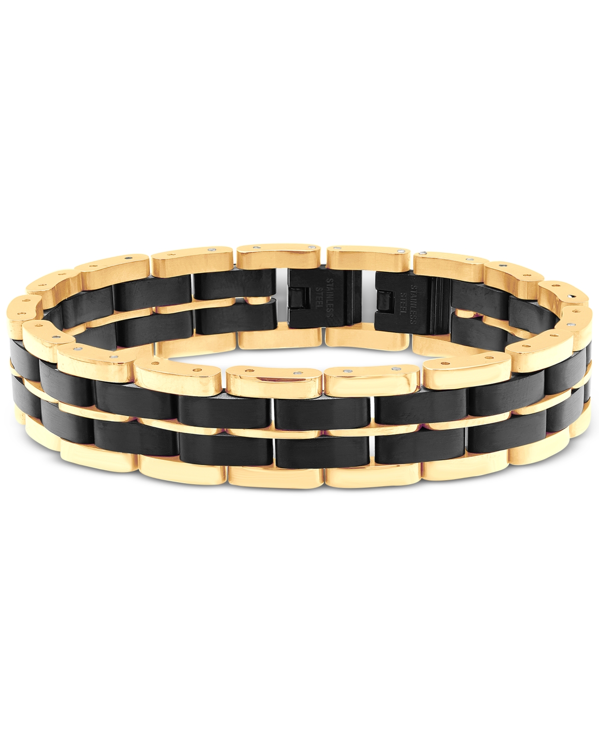 Click here for Blackjack Mens Watch Link Bracelet in Yellow and B... prices