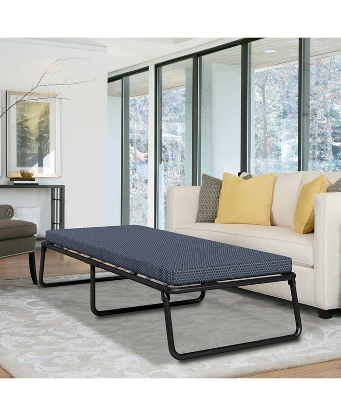 Nautica Home Nautica Folding Foldaway Extra Portable Guest Bed Cot with ...