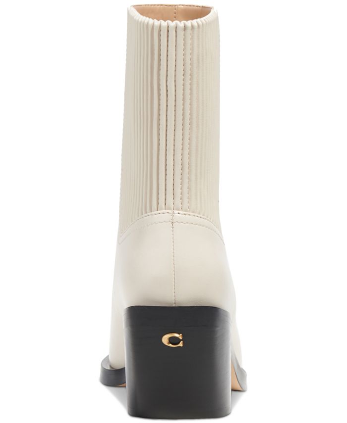 COACH Women's Prestyn Pointed Toe Chelsea Booties - Macy's