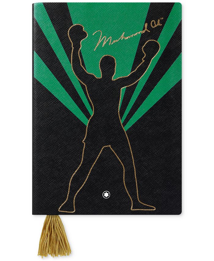 Montblanc Great Characters Muhammad Ali Leather Notebook - Macy's