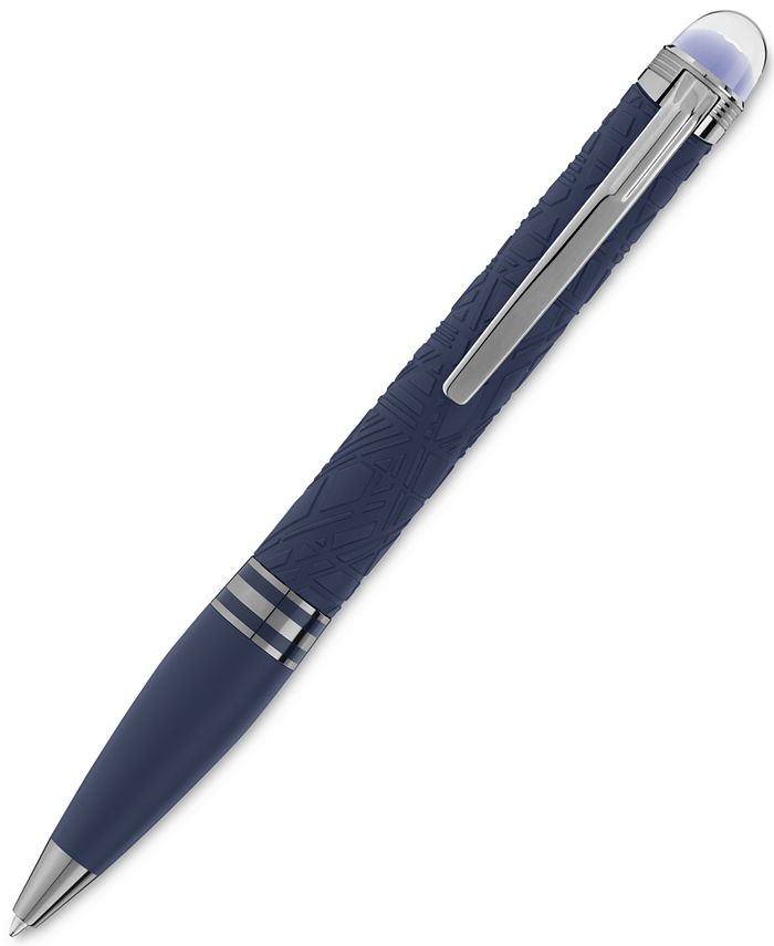 Montblanc StarWalker Space Blue Resin Ballpoint Pen - Macy's