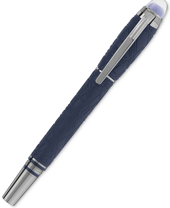 Montblanc StarWalker Space Blue Resin Fountain Pen - Macy's
