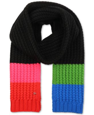 Kate Spade New York Women's Marble Cable-Knit Scarf - Macy's
