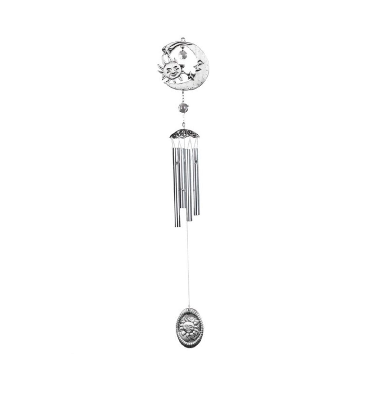 Click here for Fc Design 28 Long Pewter Celestial Wind Chime - Si... prices