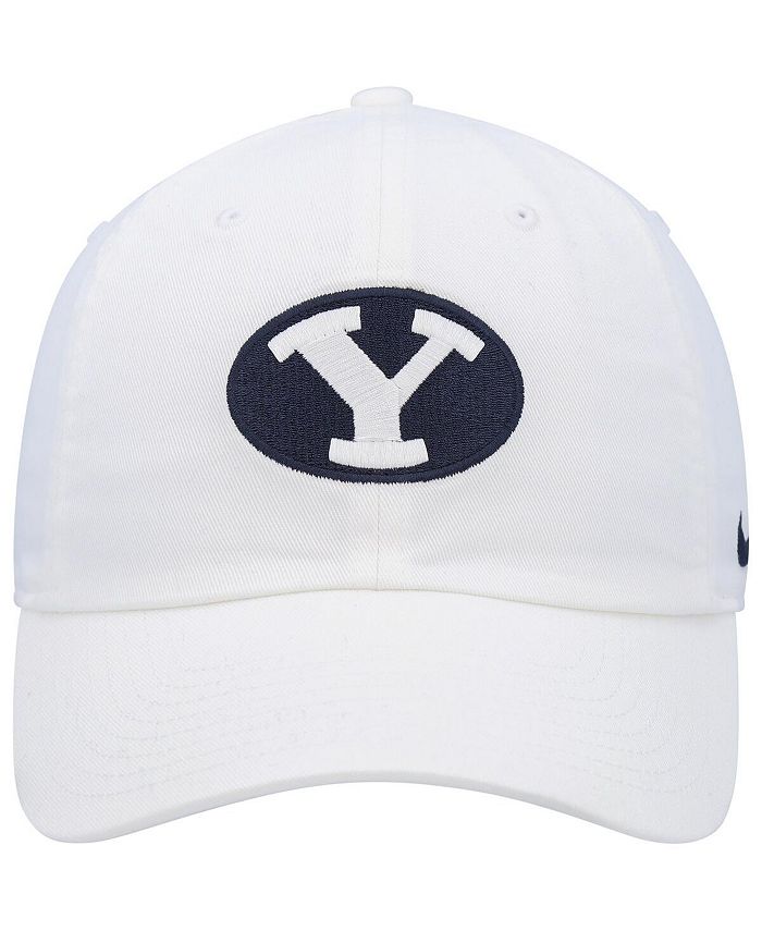 Nike Men's and Women's White BYU Cougars Heritage86 Logo Performance ...