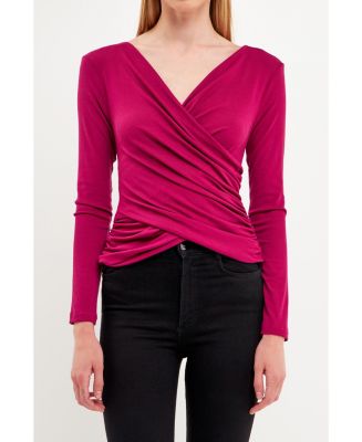 endless rose Women's Crossover Top - Macy's