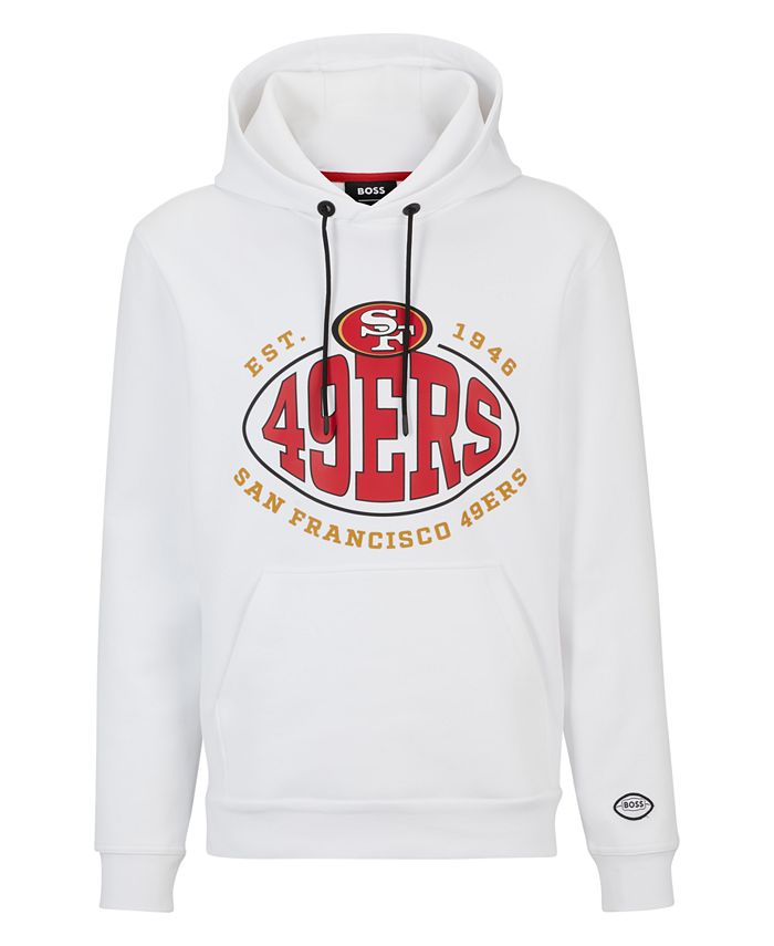 Hugo Boss Men's BOSS x San Francisco 49ers NFL Hoodie - Macy's