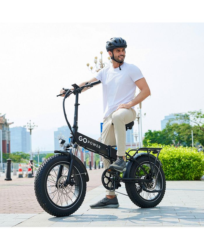 Gopowerbike GoExpress Foldable, Fat-Tire Electric Bike - Macy's