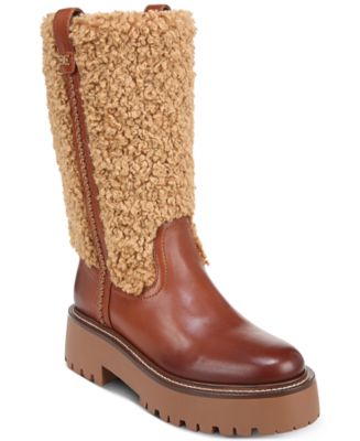 Sam Edelman Women's Elfie Cozy Pull-On Cold-Weather Boots - Macy's