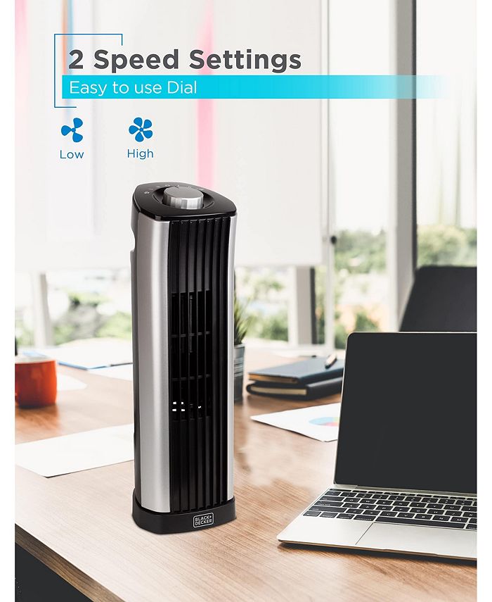 BLACK+DECKER 13in Mini Tower Fan - Macy's