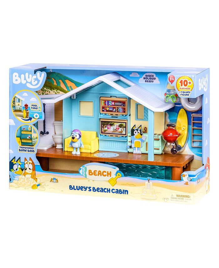 Bluey Beach Cabin Play Set - Macy's
