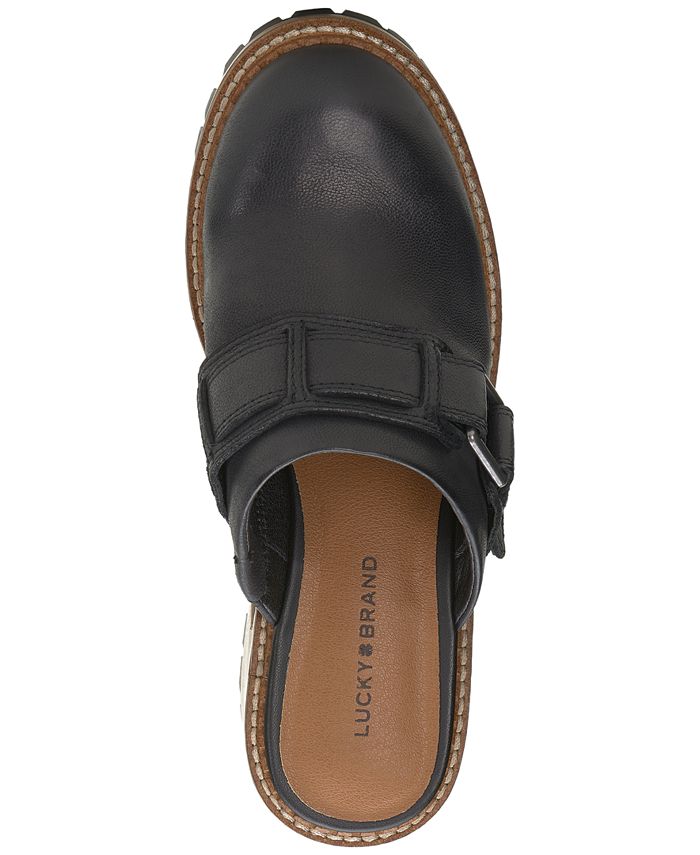 Lucky Brand Women's Rishona Slip-On Platform Clogs - Macy's