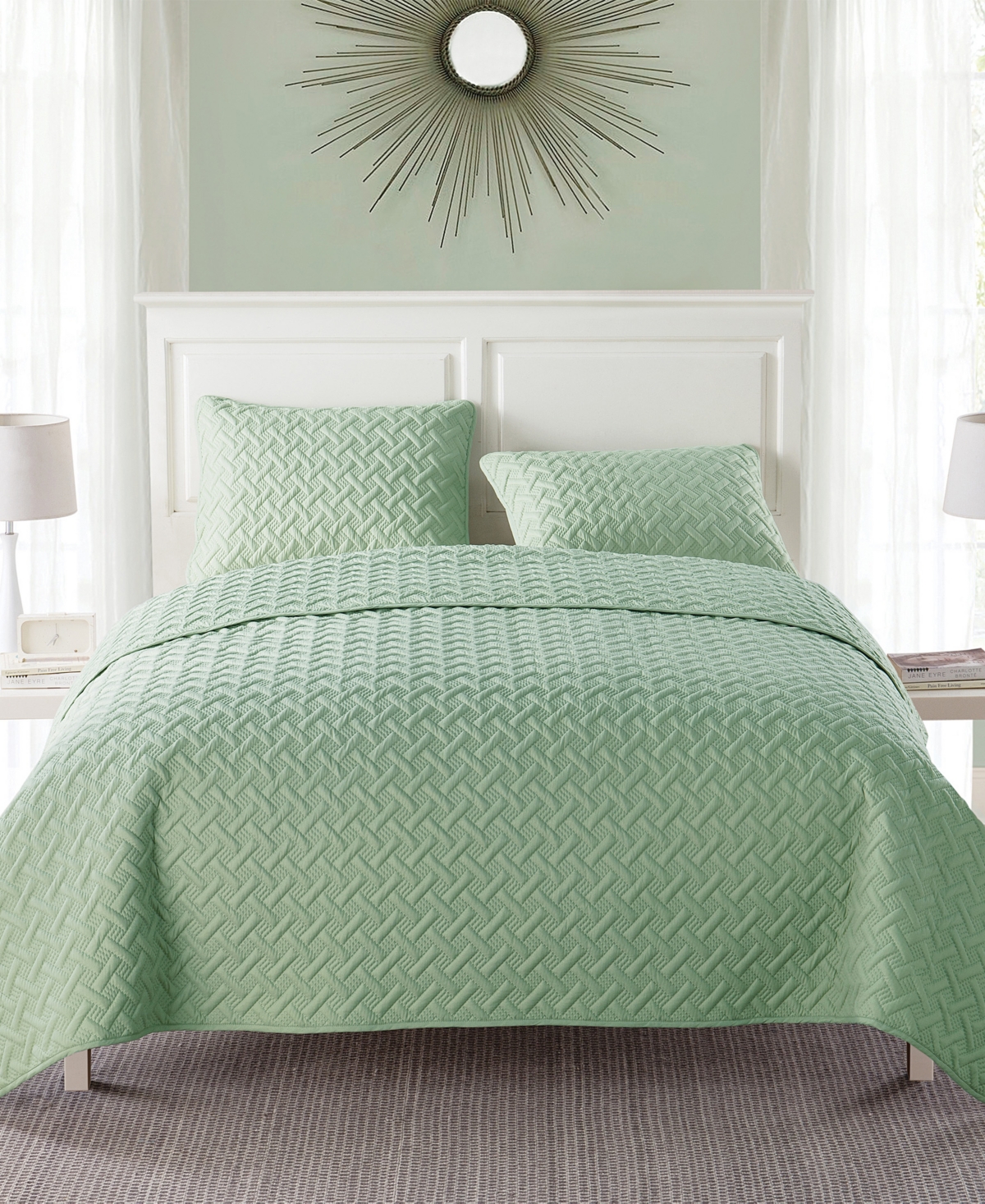 Click here for Vcny Home Nina Embossed 3-Pc.Quilt Set  Full/Queen... prices