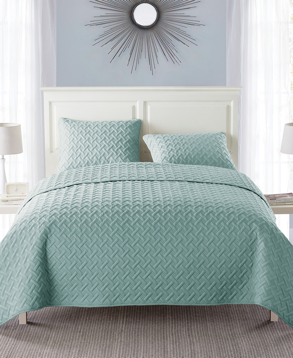 Click here for Vcny Home Nina Embossed 3-Pc.Quilt Set  Full/Queen... prices
