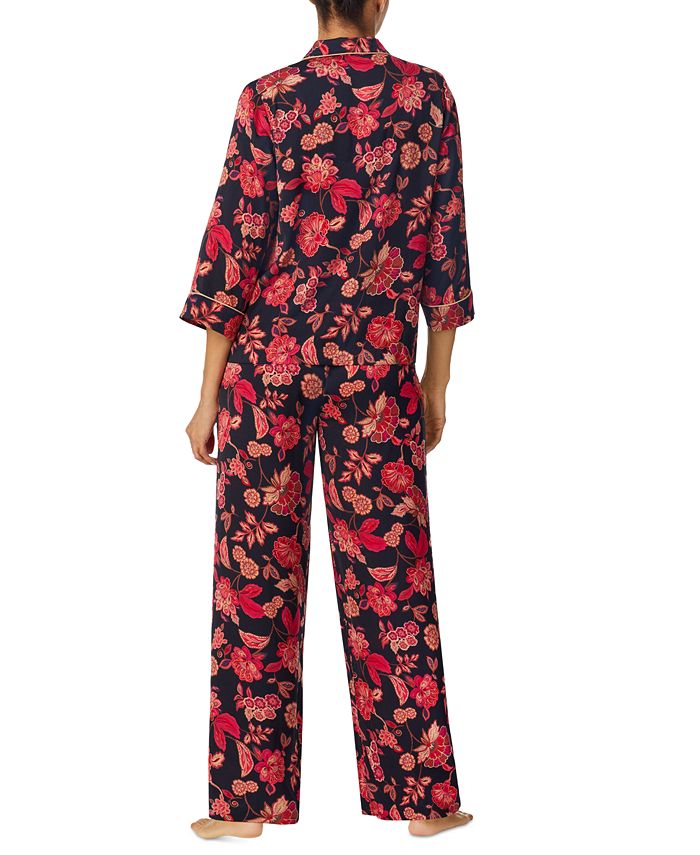 Sanctuary Women's 2-Pc. Satin Wide-Leg Pajamas Set - Macy's