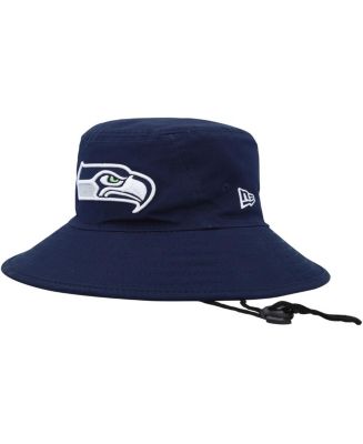 Men's New Era College Navy Seattle Seahawks Main Bucket Hat - Macy's