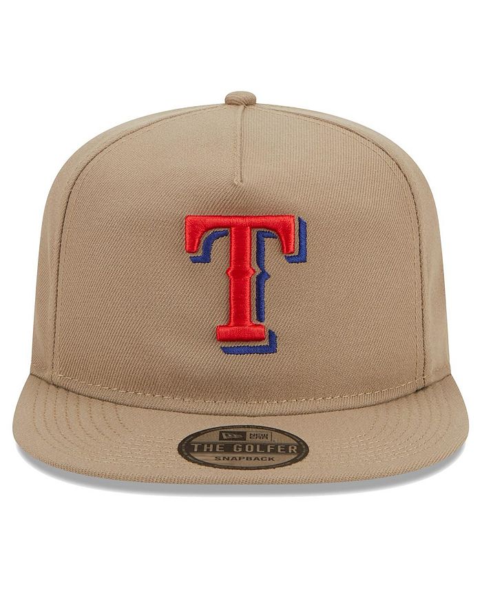 New Era Men's Khaki Texas Rangers Golfer Adjustable Hat - Macy's