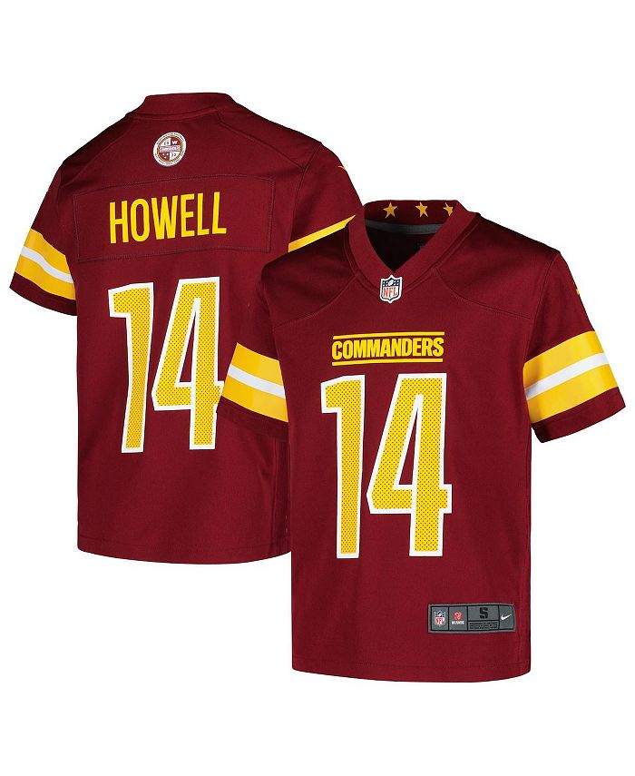 Nike Big Boys Sam Howell Burgundy Washington Commanders Game Jersey ...